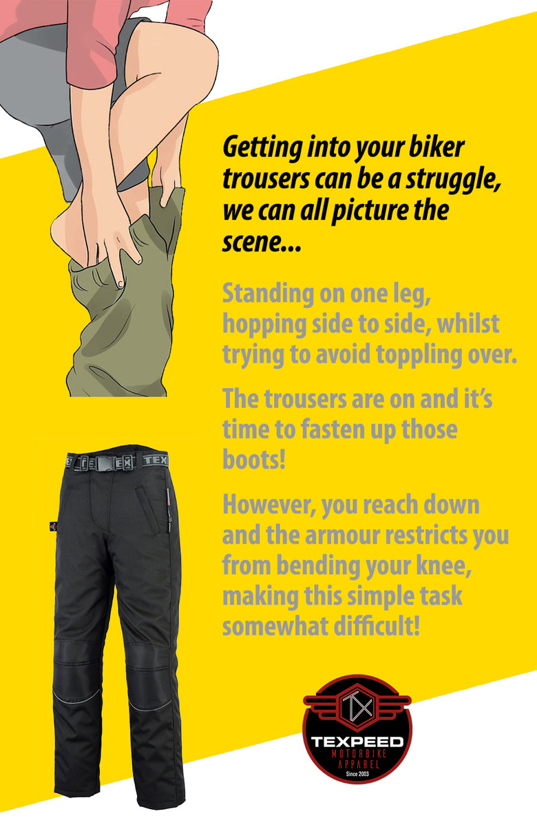 Get Waterproof Motorcycle Trousers CE Armour | Texpeed
