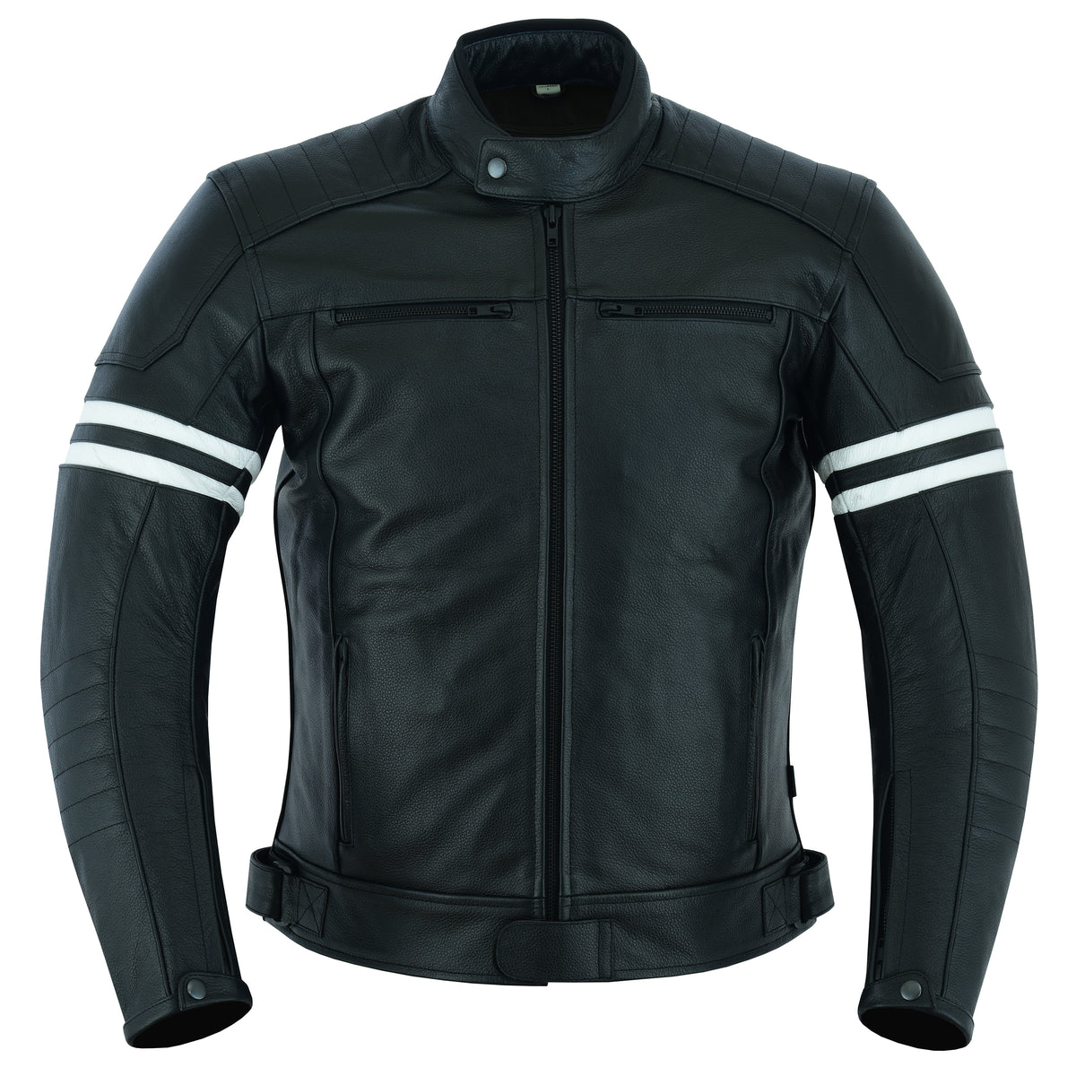 Touring Leather Motorcycle Jacket with CE Armour | Texpeed