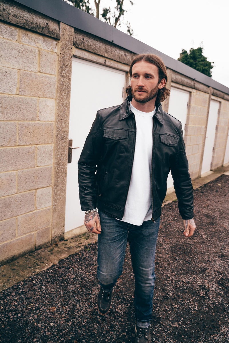 Shop Leather Biker Fashion Texpeed Shirt Jacket | Texpeed