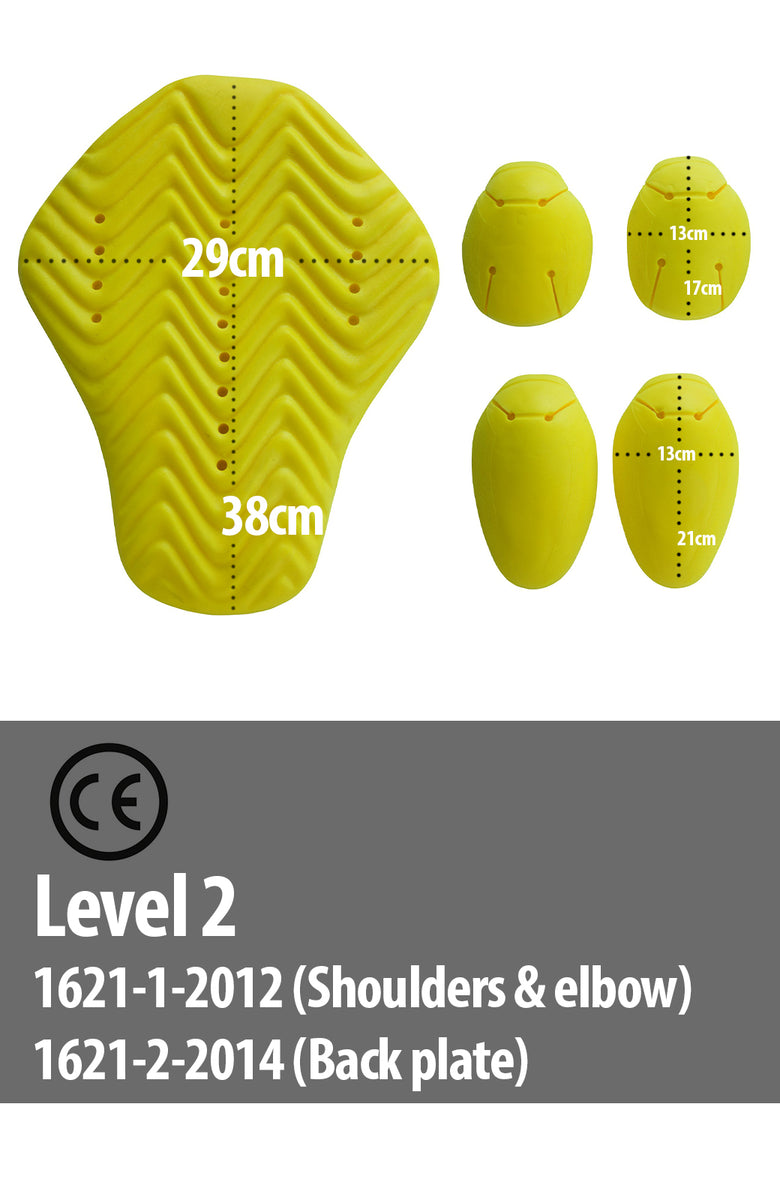 Elbow Shoulder Armour Inserts Motorcycle Jackets | Texpeed